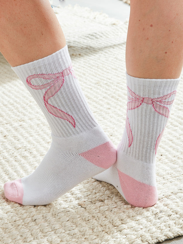 Simply Southern Bow Crew Socks – Mermaid Cove