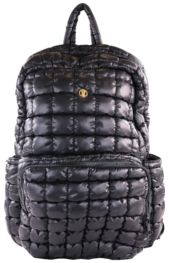 Puff Backpack In Black – Mermaid Cove
