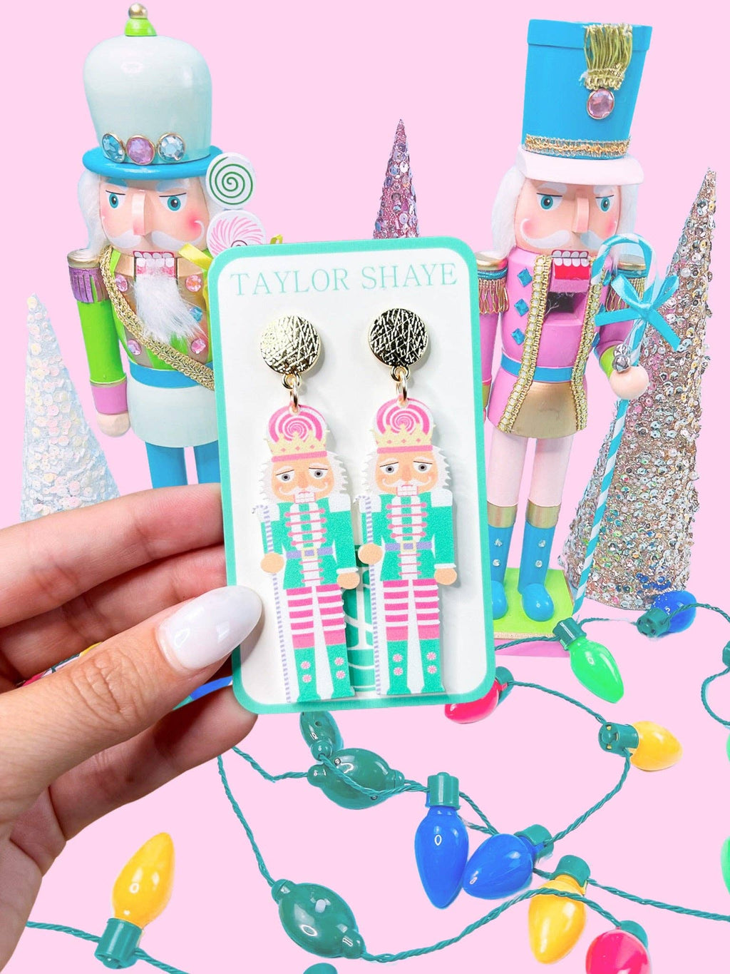 Candyland Nutcracker Earrings – Mermaid Cove