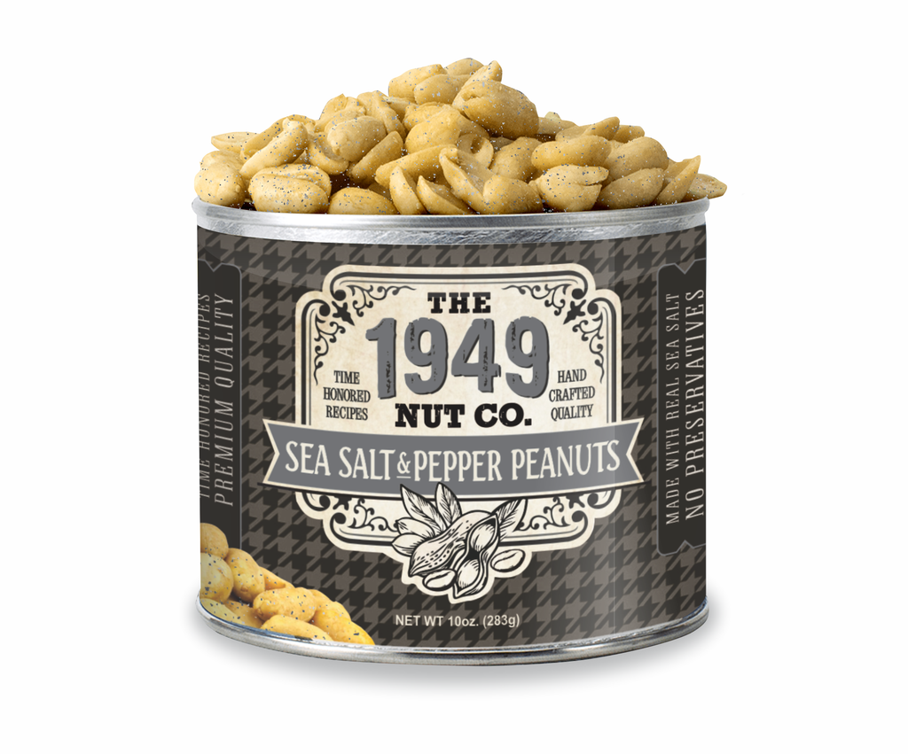 Sea Salt & Pepper Peanuts 10 ounces – Mermaid Cove
