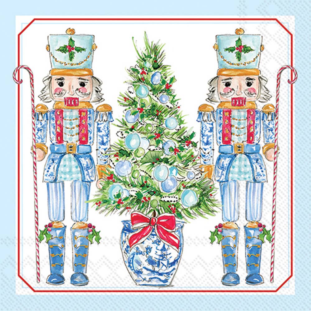 Festive Nutcrackers Paper Lunch Napkins - 20 Ct. – Mermaid Cove