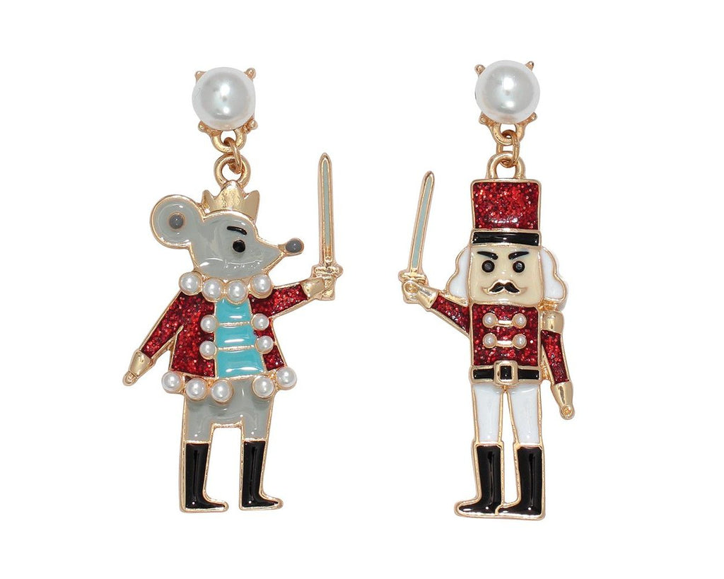 Nutcracker & Mouse King Earrings – Mermaid Cove