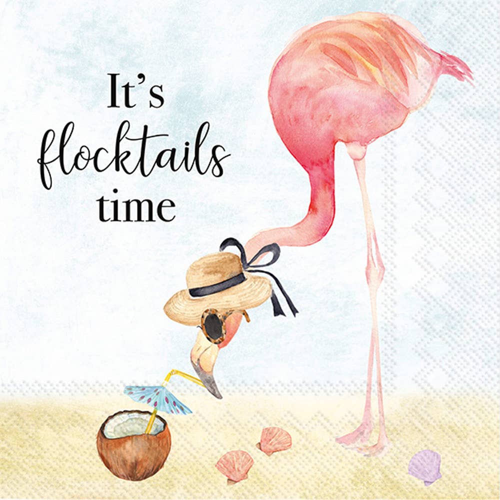 Flocktails Time Cocktail Napkin – Mermaid Cove
