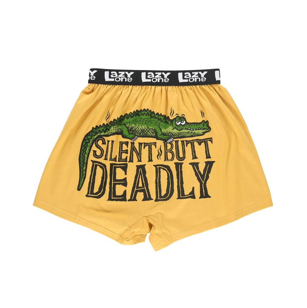 Silent Butt Deadly Crocodile Boxers – Mermaid Cove