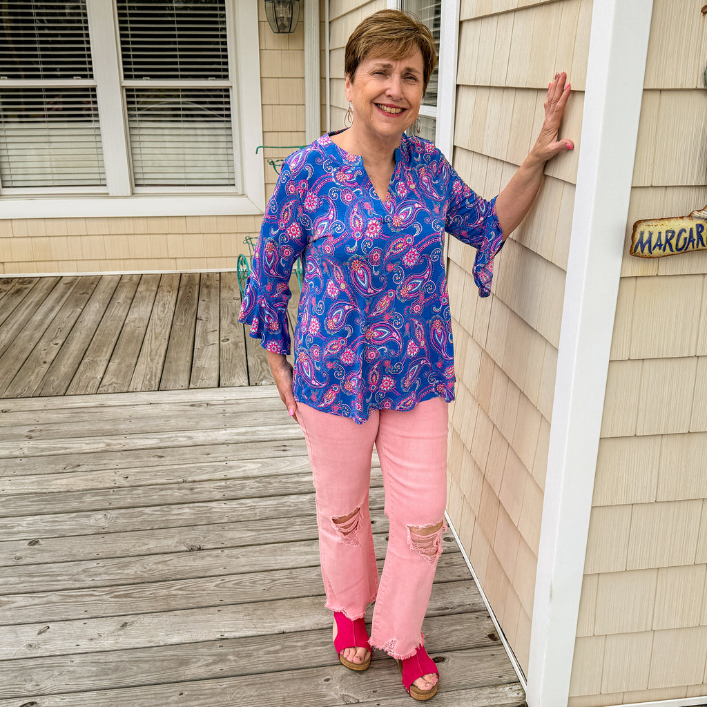 Royal Bliss Faith Top – Mermaid Cove