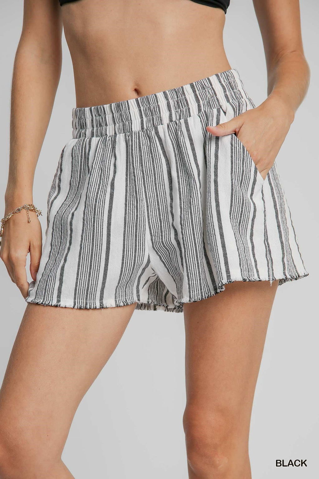 Radiant Rays Shorts In Black – Mermaid Cove