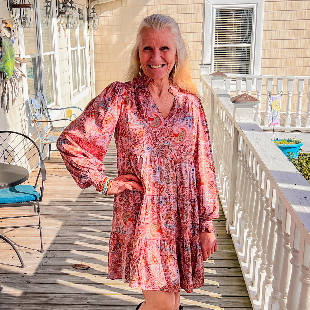 Mauve It Along Dress – Mermaid Cove
