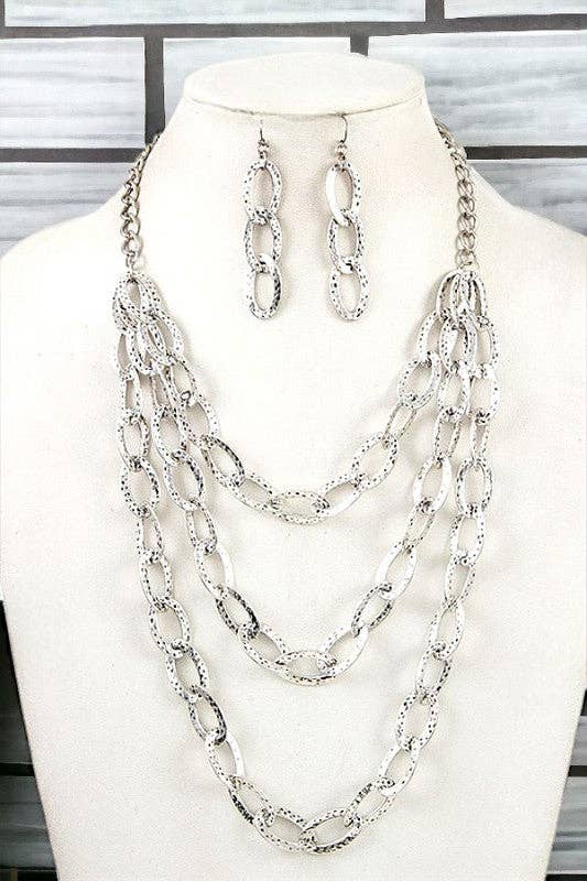 Chain Chic Necklace Set *2 Colors* – Mermaid Cove