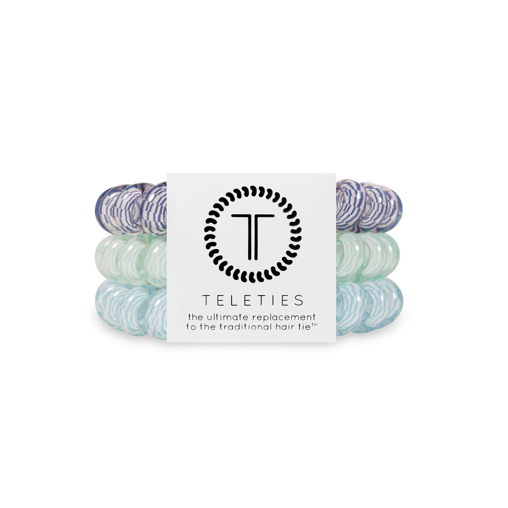 Spiral Hair Coil | Large | Totally Turquoise – Mermaid Cove