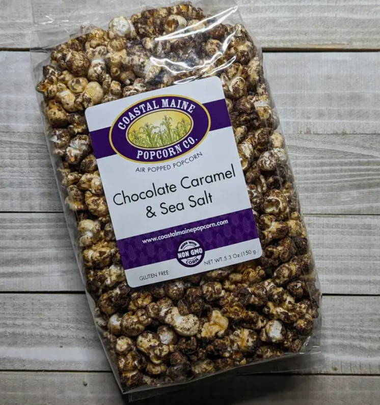 Chocolate Caramel & Sea Salt Popcorn – Mermaid Cove