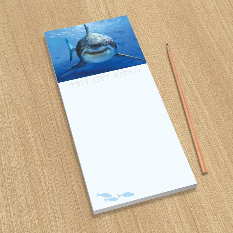Smiley Shark Notepad – Mermaid Cove