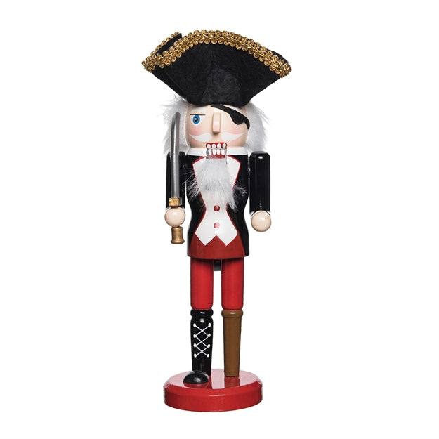 Pirate Nutcracker Figurine – Mermaid Cove