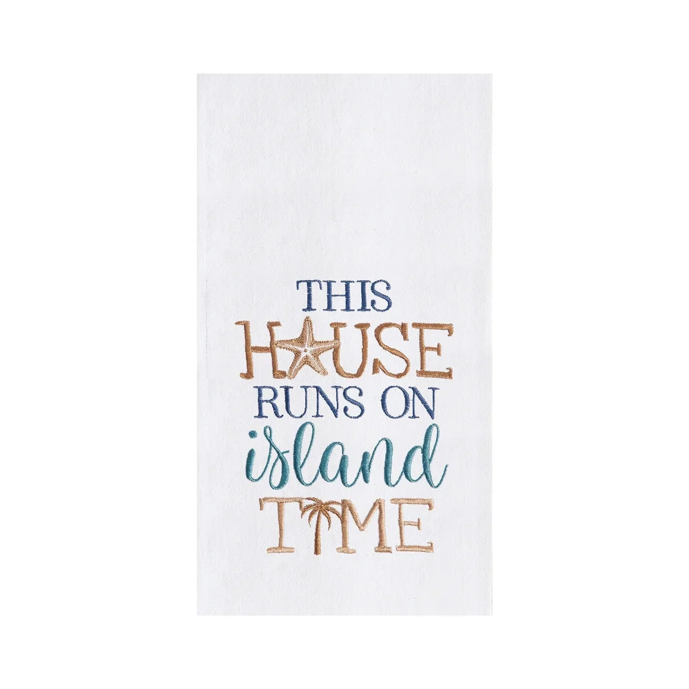 House On Island Time Kitchen Towel – Mermaid Cove