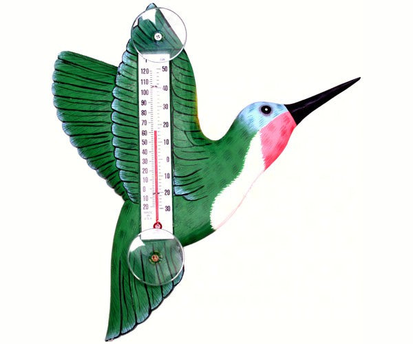 Hummingbird Window Thermometer – Mermaid Cove