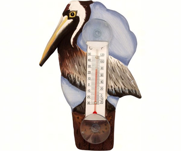 Pelican Window Thermometer – Mermaid Cove
