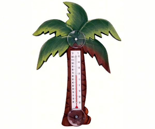 Palm Tree Window Thermometer – Mermaid Cove