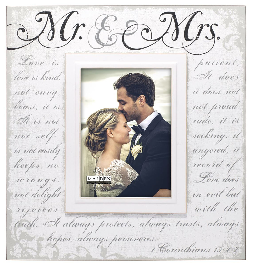 Mr. & Mrs. Picture Frame – Mermaid Cove