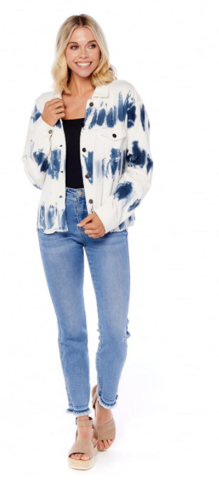 Tate French Terry Jacket – Mermaid Cove